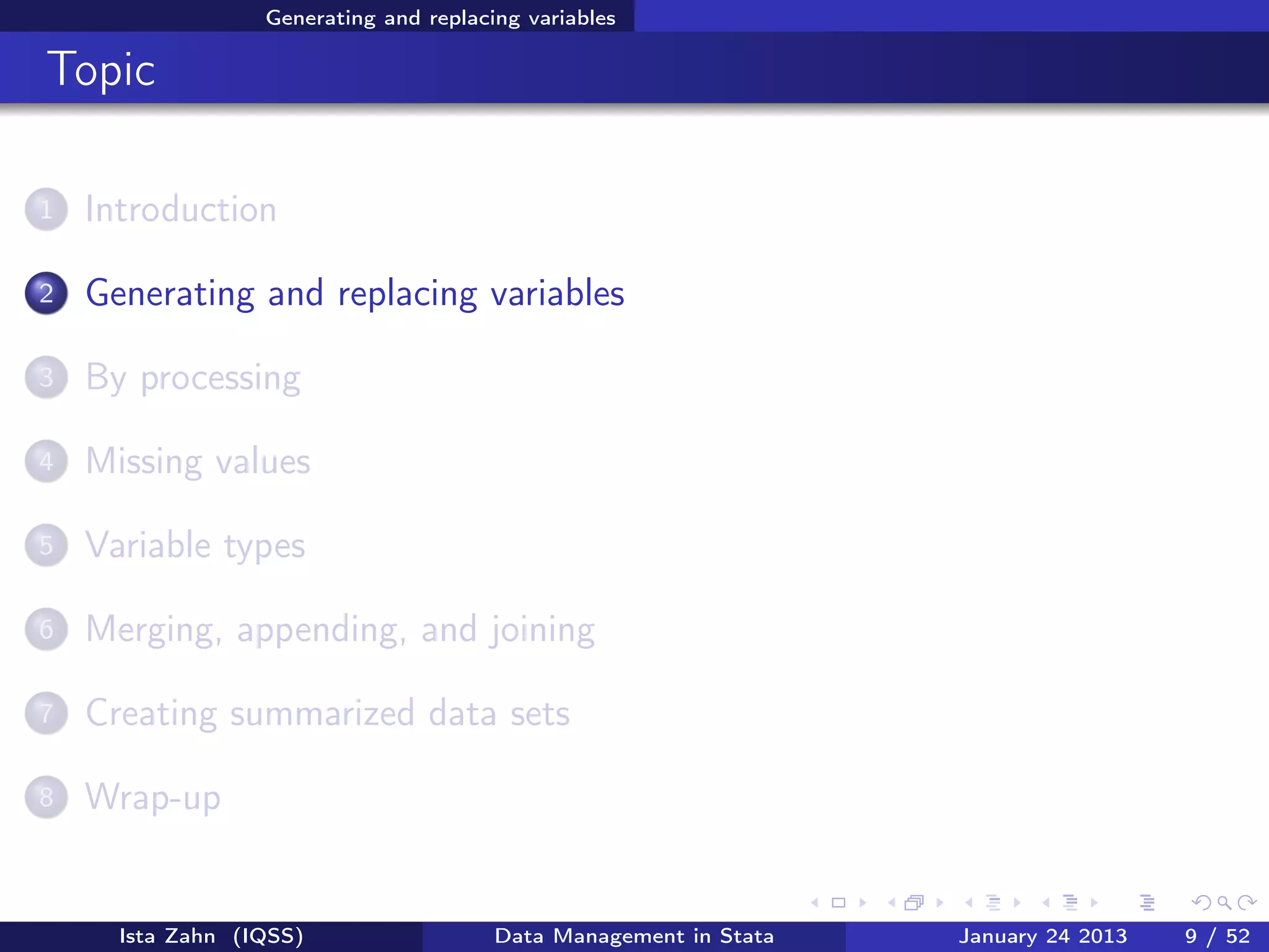 Data management in Stata | PDF
