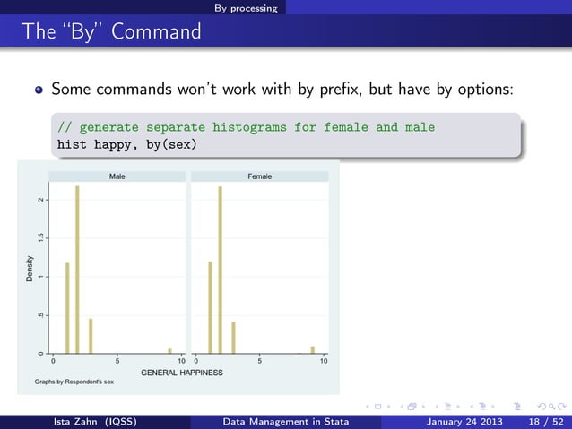 Data management in Stata | PDF