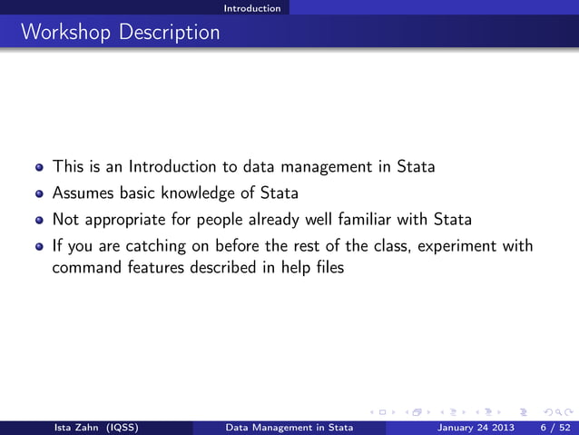 Data management in Stata | PDF