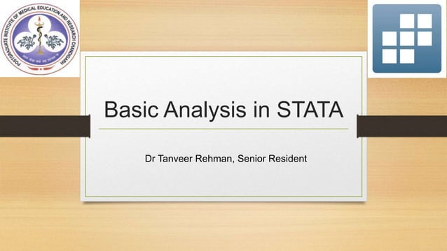 STATA Basics Of Analysis Commands stata-basics-of-analysis-commands