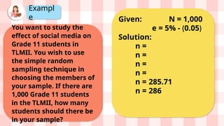 grade 11 Statistics and probability Week 4.pptx | Educational ...