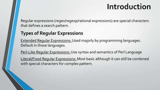 Regular Expressions in Stata | PPTX