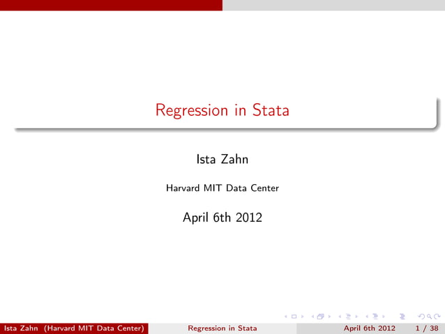 Stata statistics | PPT