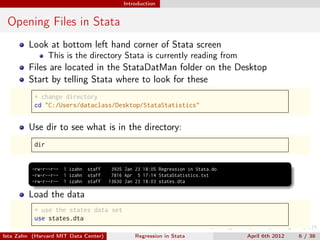 Stata statistics | PDF