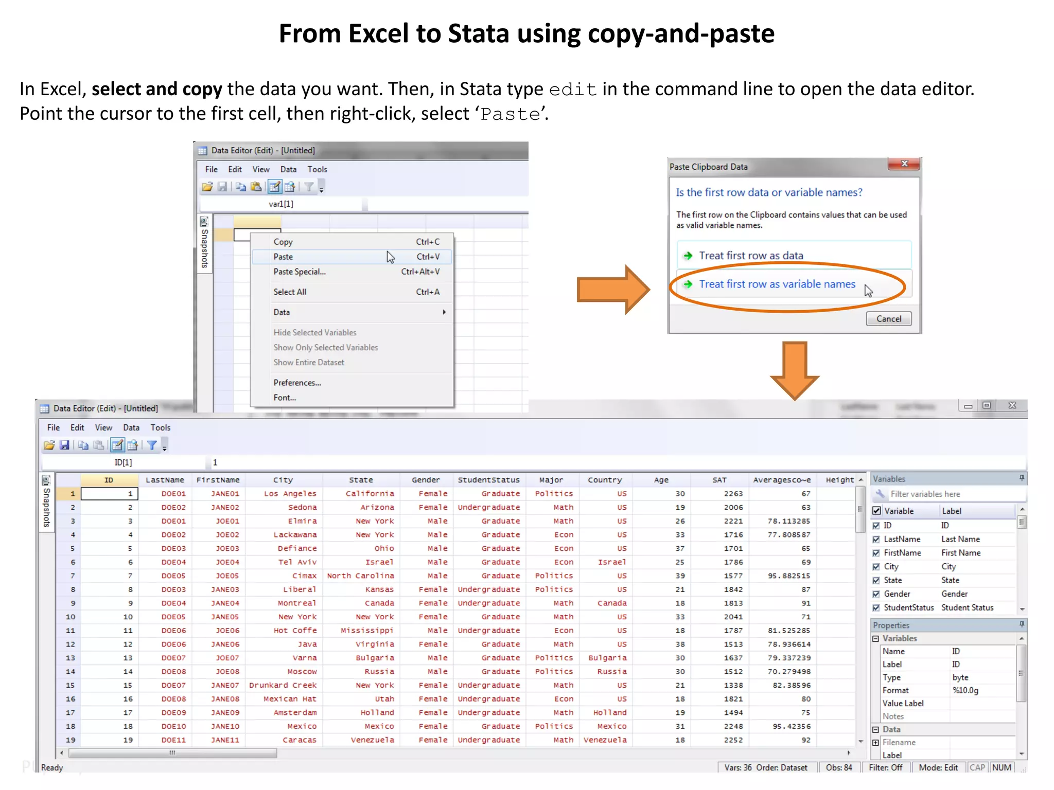 Stata Tutorial Pdf Operating Systems Computer Software And 5275
