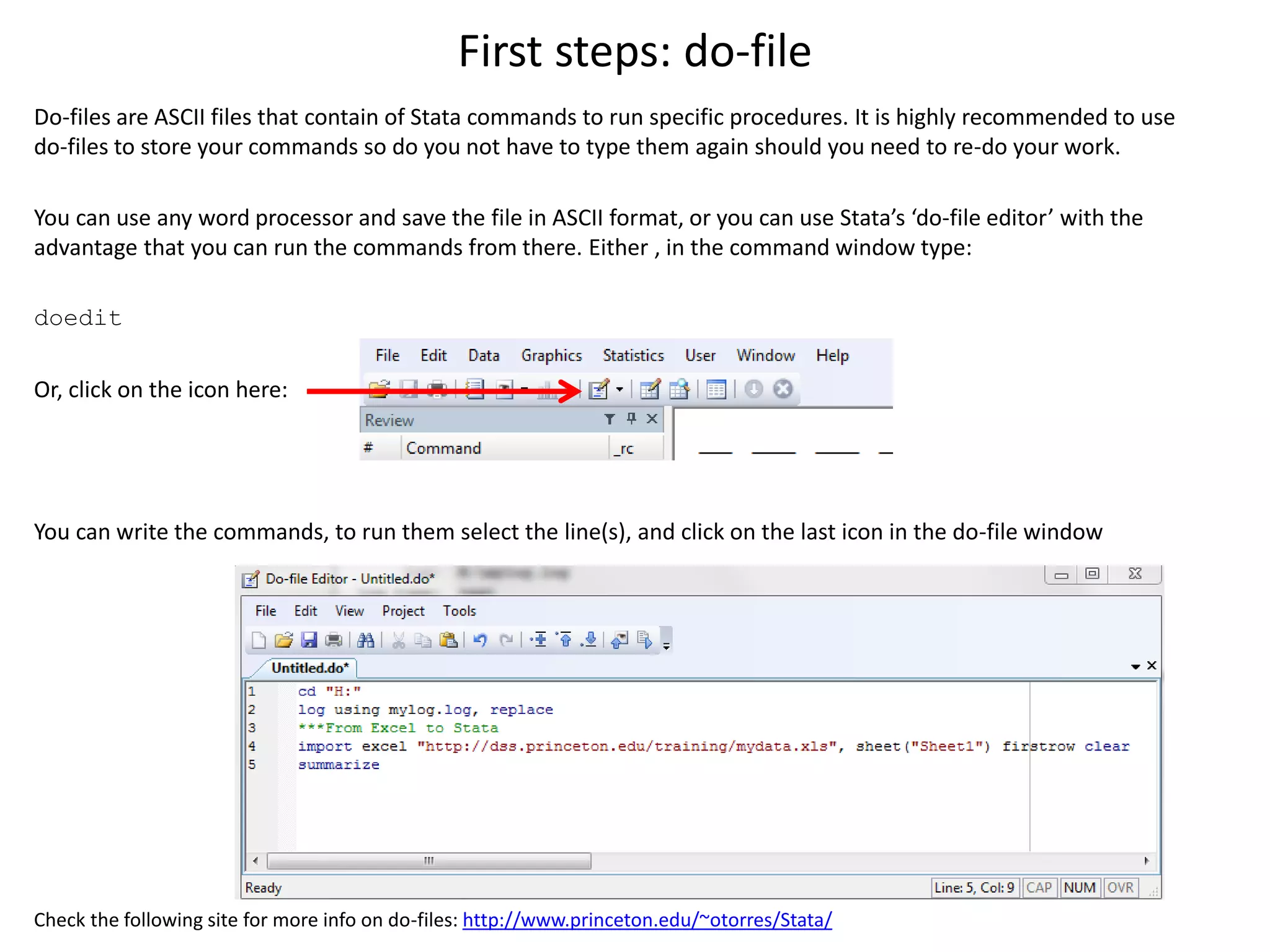 Stata Tutorial Pdf Operating Systems Computer Software And