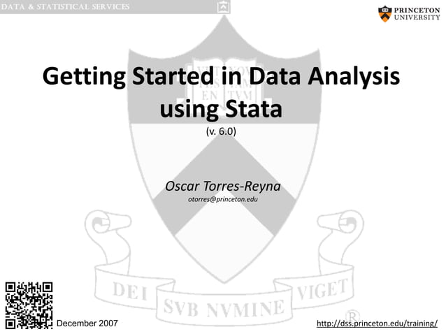 Stata Tutorial Pdf Operating Systems Computer Software And