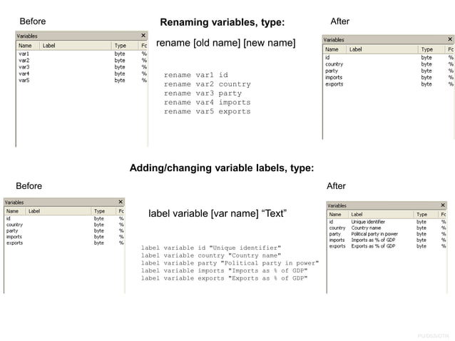 Stata tutorial | PDF | Operating Systems | Computer Software and Applications