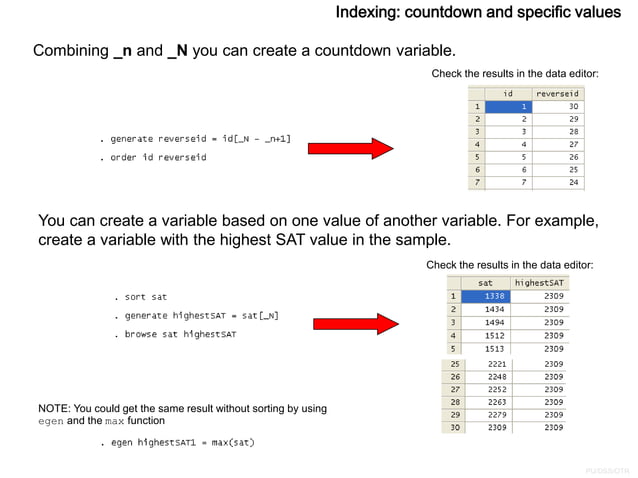 Stata Tutorial Pdf Operating Systems Computer Software And 0917