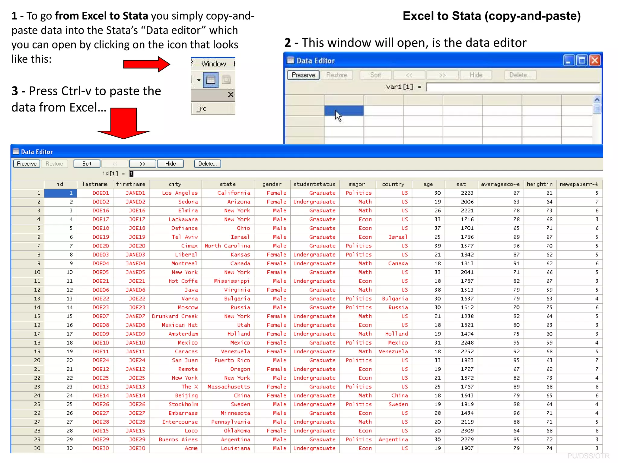 Stata tutorial university of princeton | PDF | Operating Systems | Computer Software and ...