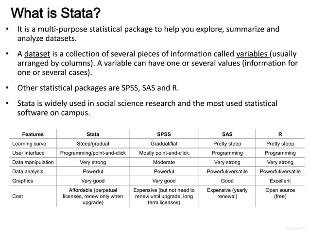 Stata tutorial university of princeton | PDF | Operating Systems | Computer Software and ...
