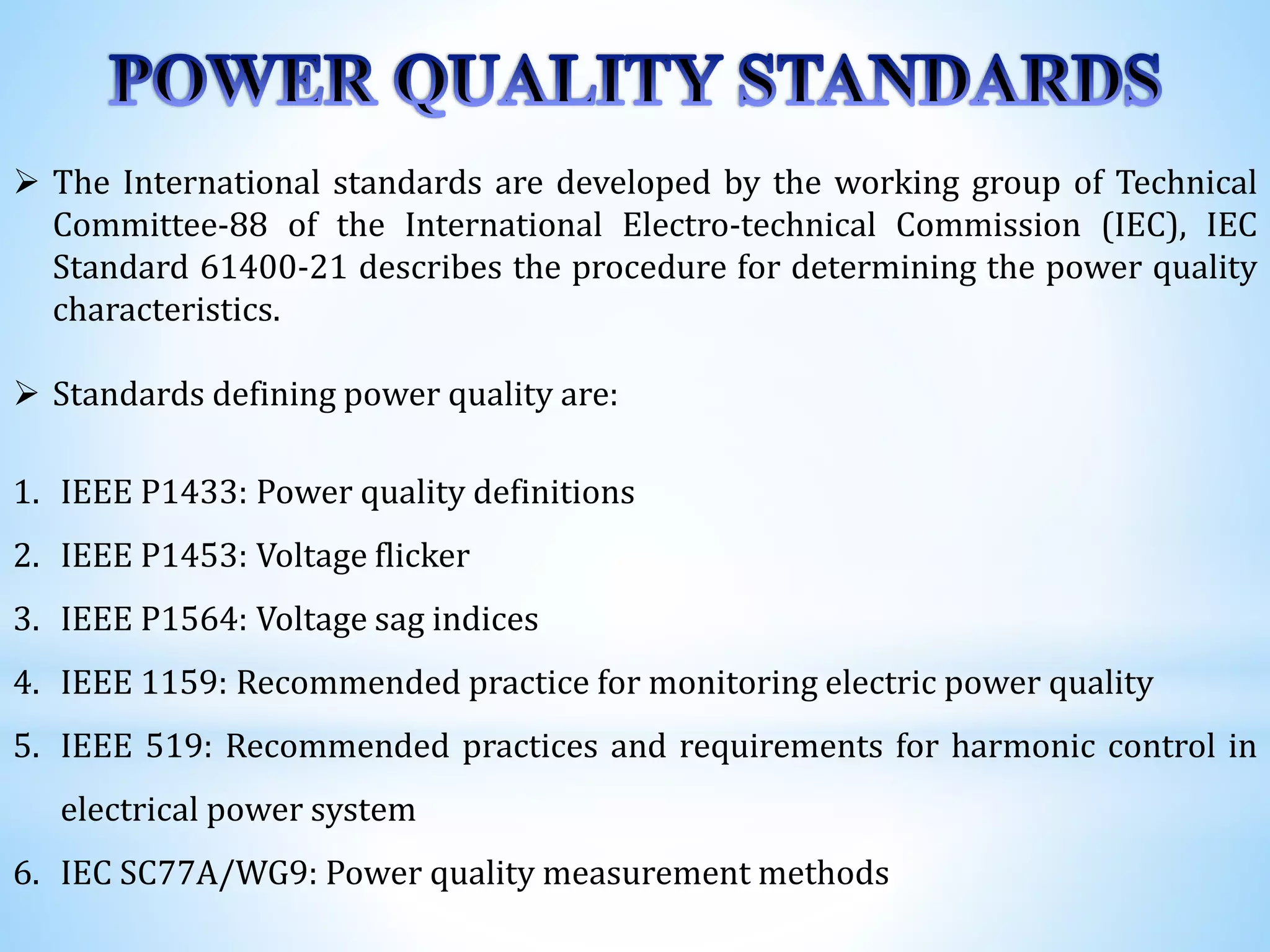 ELECTRICAL POWER QUALITY ENHANCEMENT OF GRID INTERFACED WITH WIND POWER ...