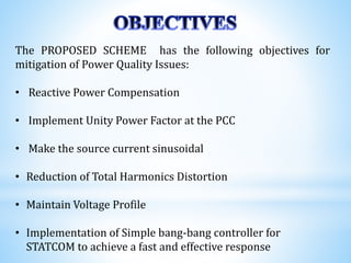 ELECTRICAL POWER QUALITY ENHANCEMENT OF GRID INTERFACED WITH WIND POWER SYSTEM USING STATCOM ...