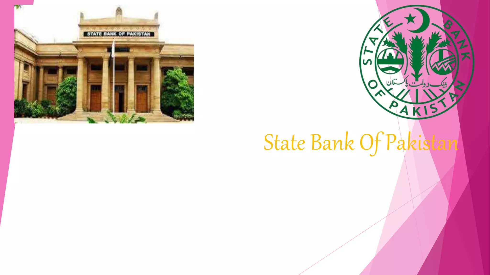 State bank-of-Pakistan | PPT