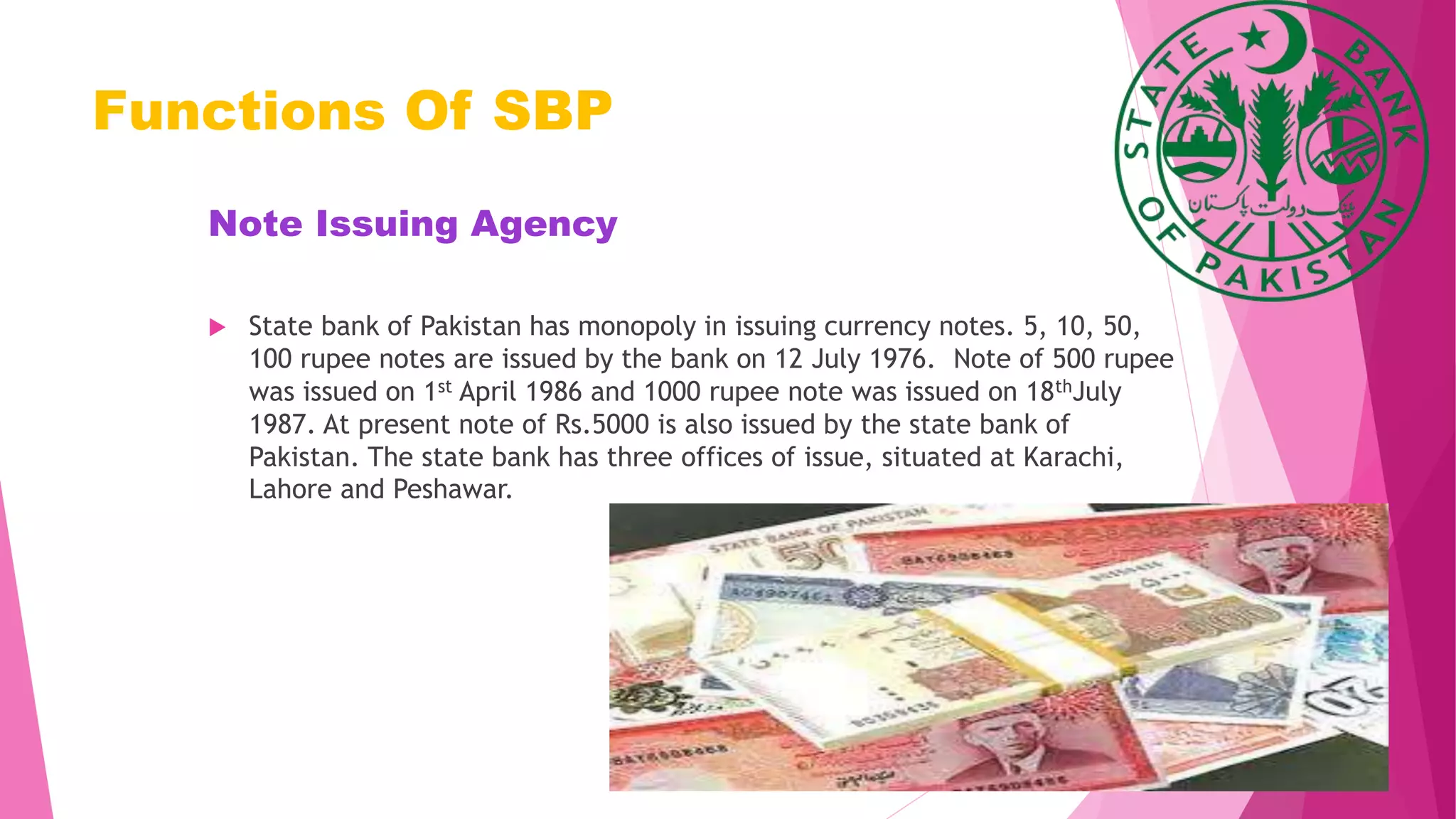 State bank-of-Pakistan | PPT