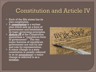 State Constitutions | PPT