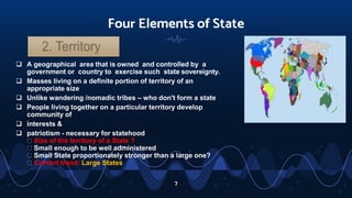 STATE- Elements and Origin. | PPTX