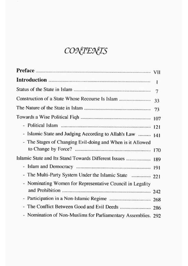 State In Islam Sheikh Yusuf Al Qaradawi | PDF