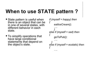 State pattern | PPT | Computing | Technology & Computing