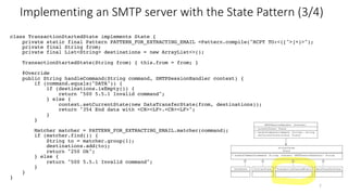 The State Pattern | PPT