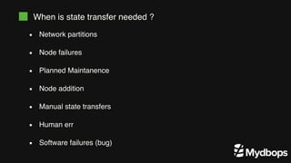 State transfer With Galera | PDF