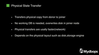 State transfer With Galera | PDF