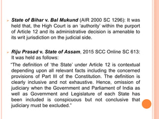 Article 12: State (Definition of State) | PPTX