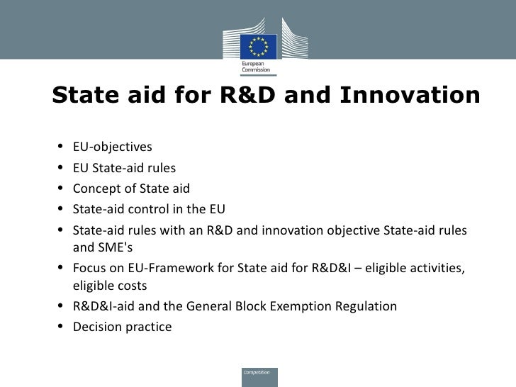 State Aid Rules - EU Commission