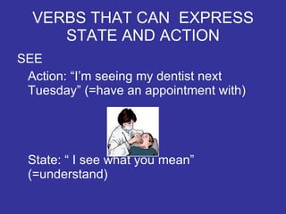 State And Action Verbs | PPT