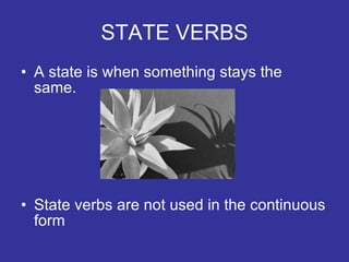 State And Action Verbs | PPT