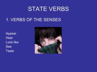 State And Action Verbs | PPT
