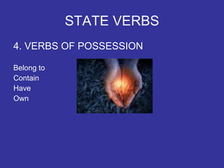 State And Action Verbs | PPT