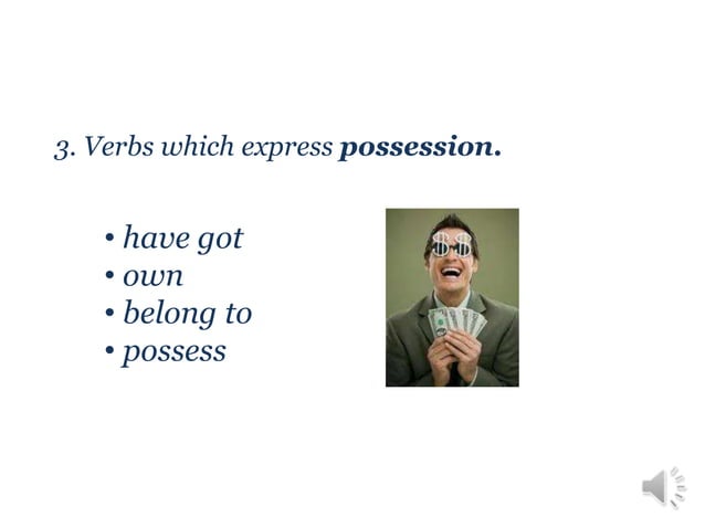 State and action verbs. | PPT