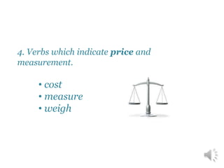State and action verbs. | PPTX