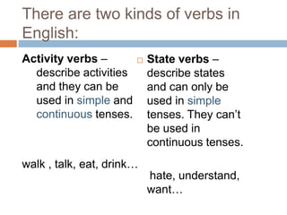state and activity verbs.ppt