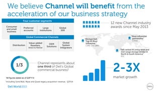 State and Future Of Dell’s Channel Business | PPTX