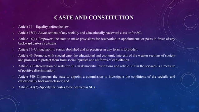 CASTE,RELIGION AND REGION IN SETTING UP POLITICAL SYSTEM IN INDIA | PPT