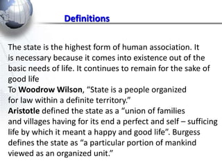 State and its elements | PPT