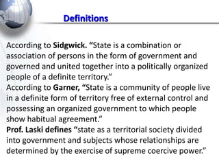 State and its elements | PPT