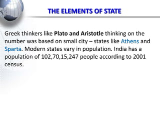 State and its elements | PPT