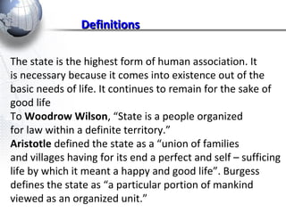 State and its elements | PPT