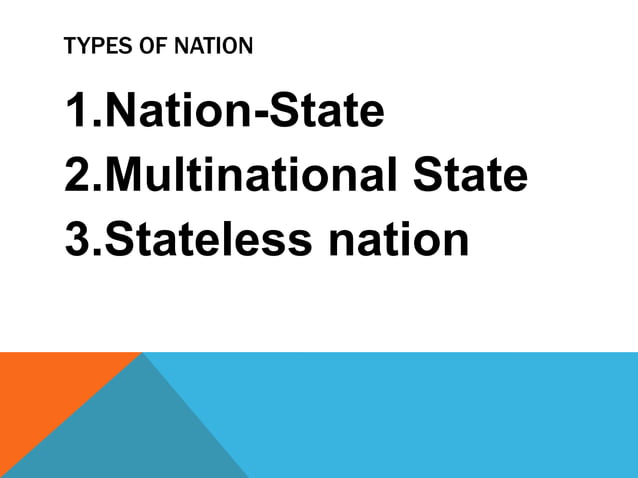 State and nation | PPTX