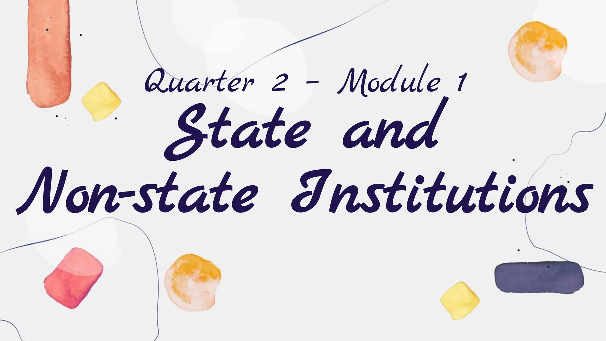State and Non-State Institution.pdf