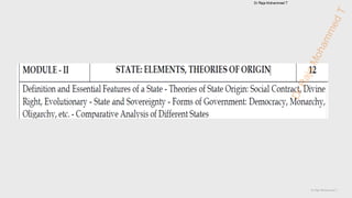 State and Sovereignty – Forms of Government & Comparative Analysis of ...