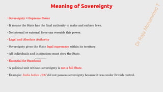 State and Sovereignty – Forms of Government & Comparative Analysis of ...