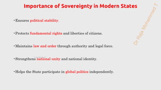 State and Sovereignty – Forms of Government & Comparative Analysis of ...
