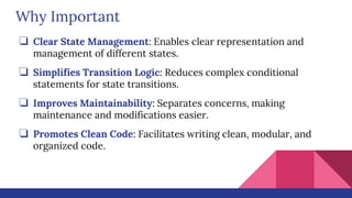 State and Strategy Design Pattern Presentation | PPTX