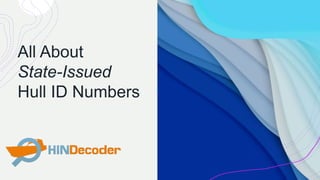 What are State Assigned HIN Numbers? | PPT