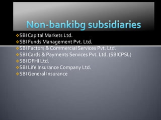 State bank of india | PPTX