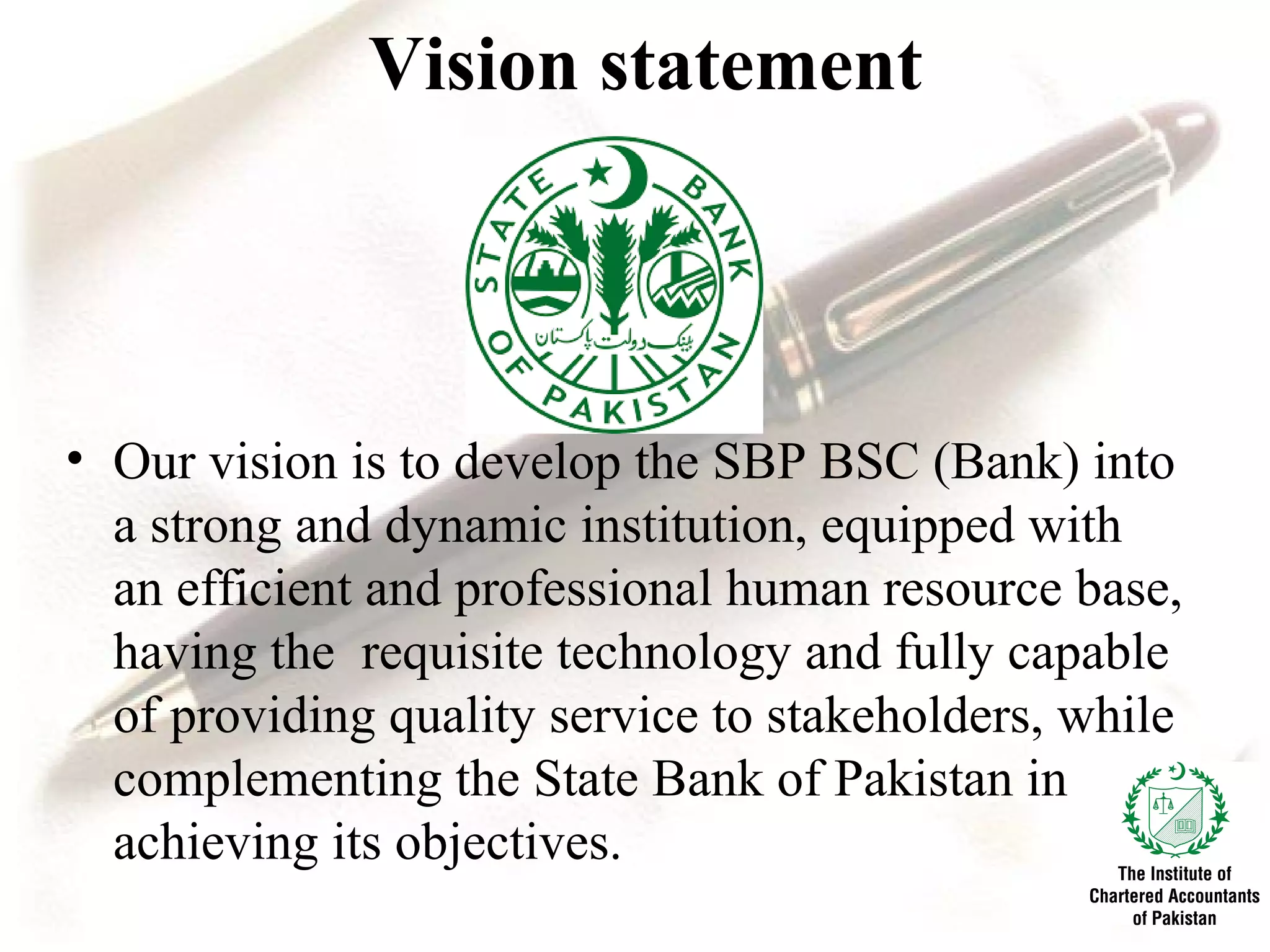 State bank of pakistan | PPT